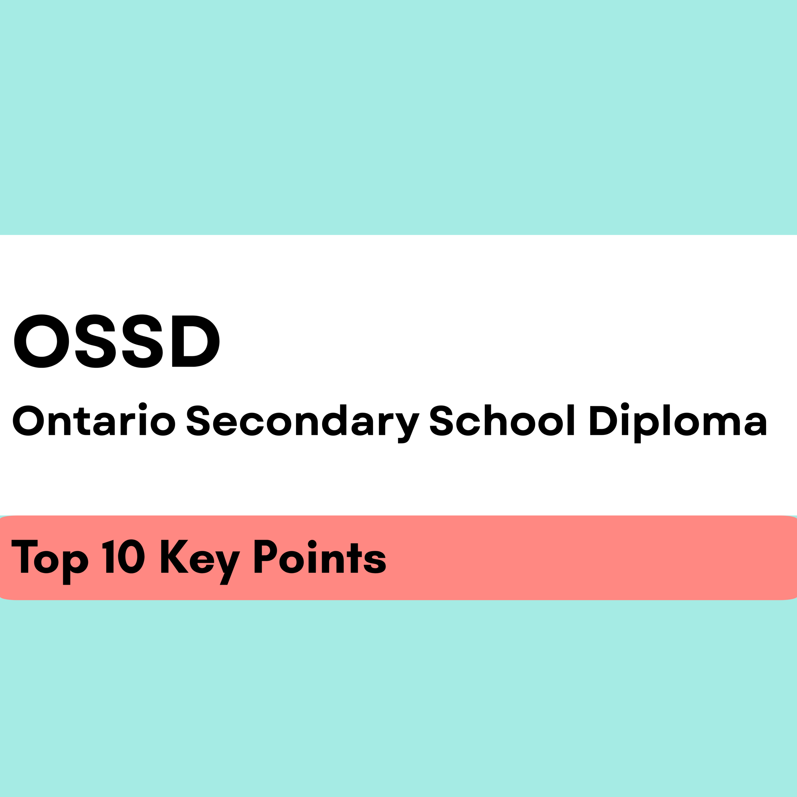 What is the OSSD? 10 Key Points Every Student Should Know and How OVS ...